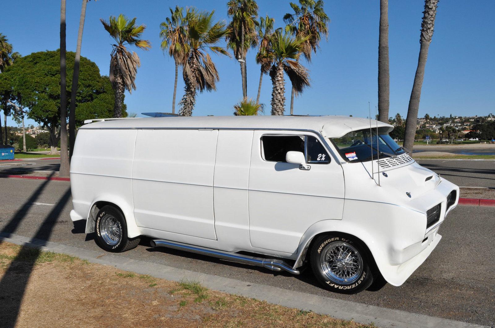 1976 Dodge A 100 Van Custom Hot Rod Chopped Top for sale